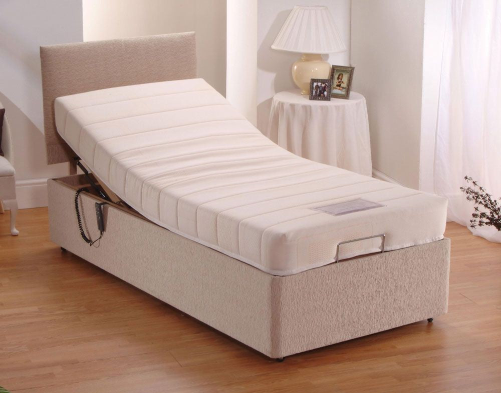 Drive DeVilbiss Adjustable Divan Bed with Pocket Sprung Mattress ...